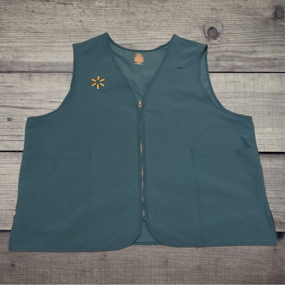 Walmart Employee Vest Shirt Spark Logo Halloween Cost… - Gem